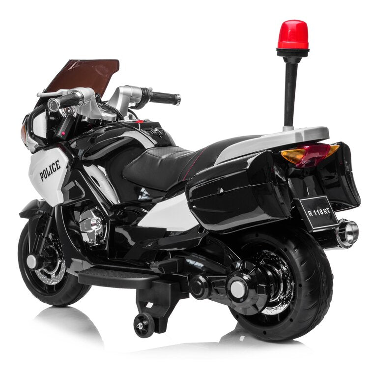 Kids Electric Police Motorcycle